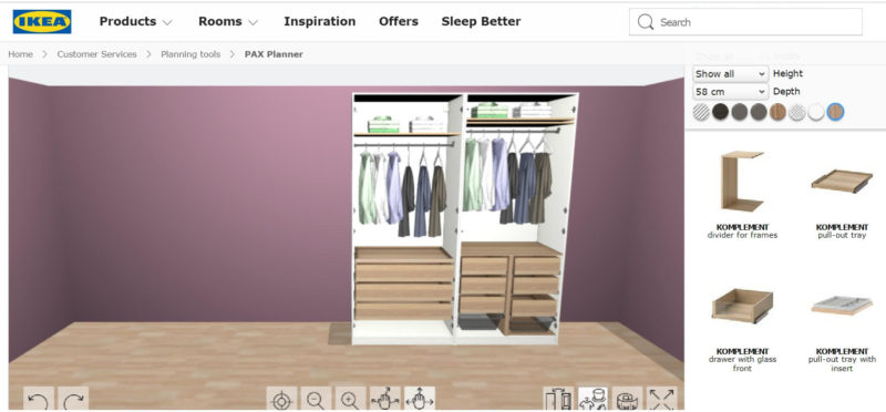 Planning and Assembling an Ikea Pax wardrobe - Our Home Obsession